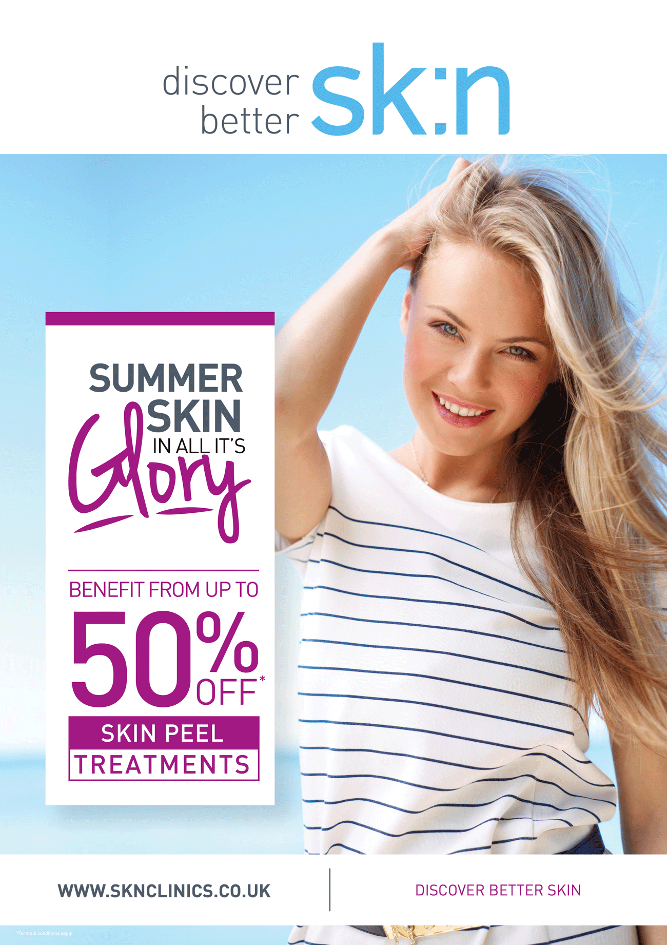 Skin Clinics Summer Ads